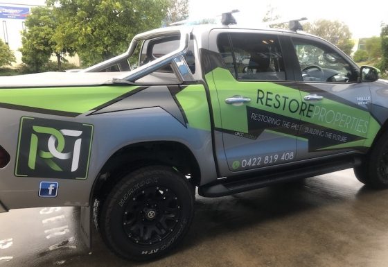 Ute signwriting | Ute Wrap | Ute signage Sunshine Coast | Ute signage