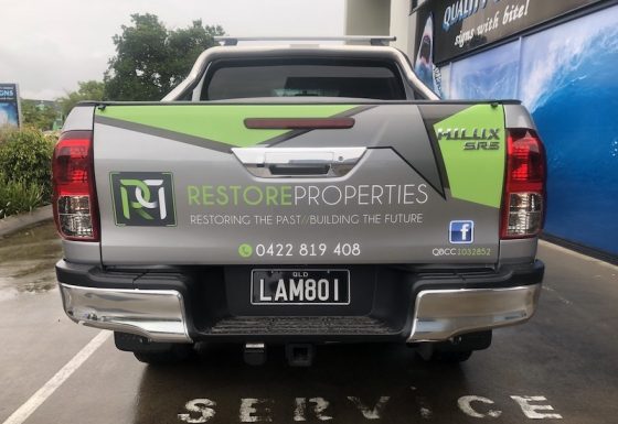 Ute signwriting | Ute Wrap | Ute signage Sunshine Coast | Ute signage