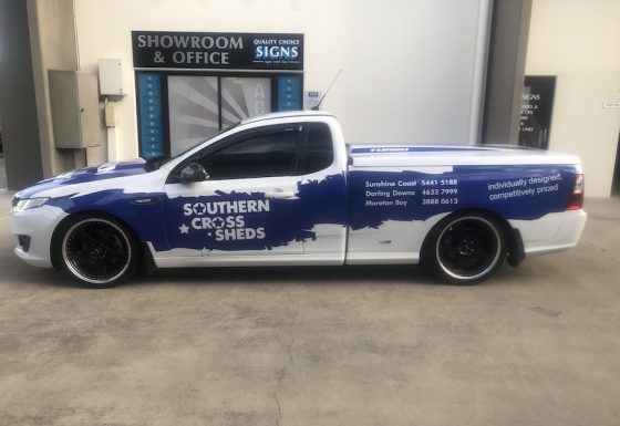 Ute signwriting | Ute Wrap | Ute signage Sunshine Coast | Ute signage