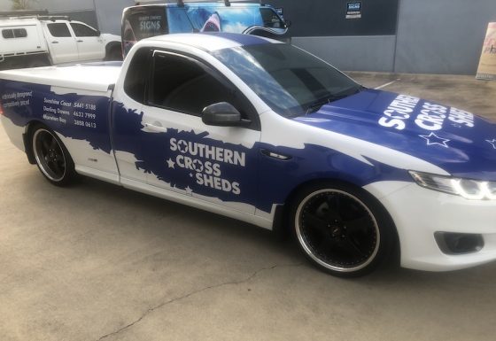 Ute signwriting | Ute Wrap | Ute signage Sunshine Coast | Ute signage