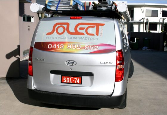 Rear Window One Way Vision - Quality Choice Signs