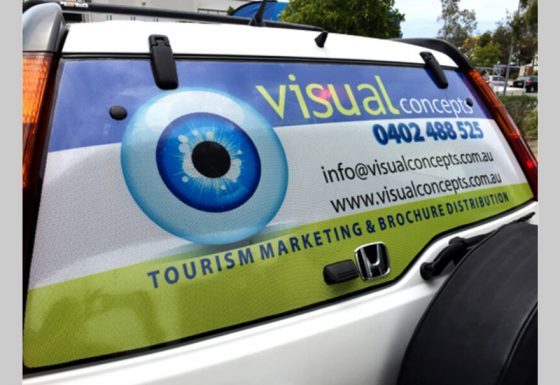 Rear Window One Way Vision - Quality Choice Signs