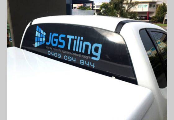 Rear Window One Way Vision - Quality Choice Signs