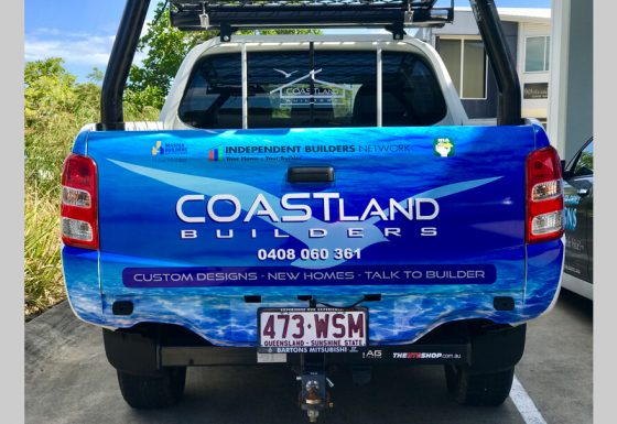 Ute signwriting | Ute Wrap | Ute signage Sunshine Coast | Ute signage