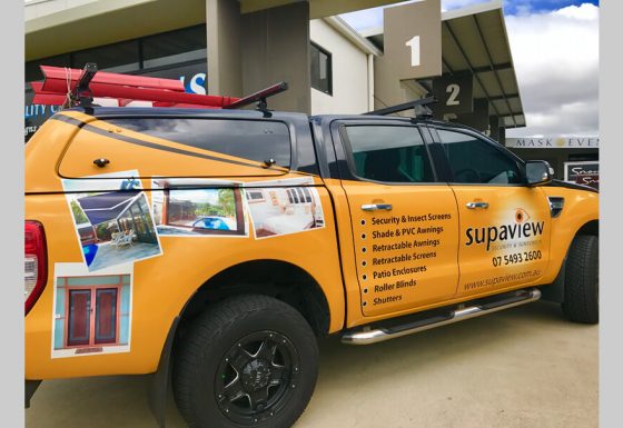 Ute signwriting | Ute Wrap | Ute signage Sunshine Coast | Ute signage